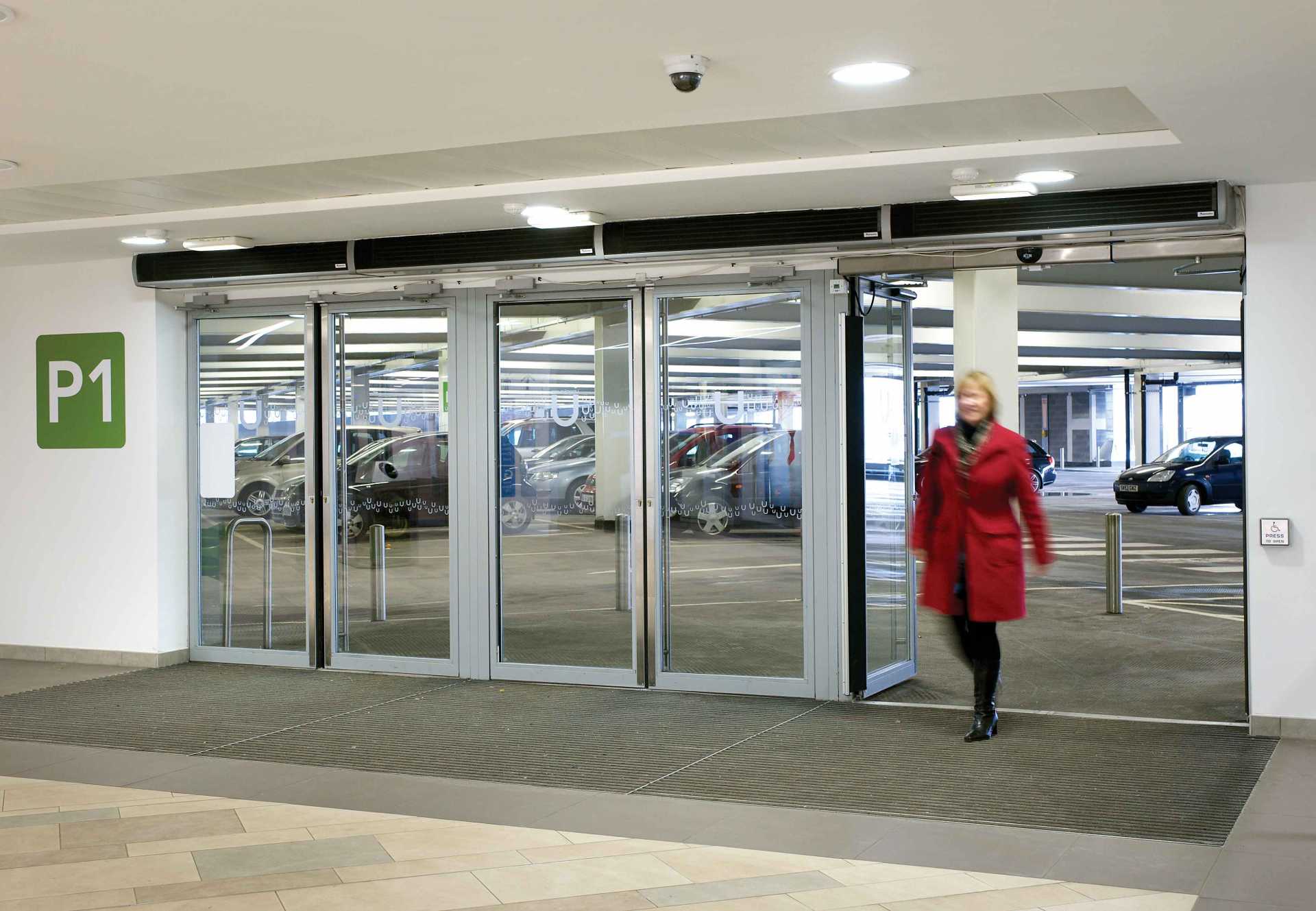 Air curtains photo gallery of installations